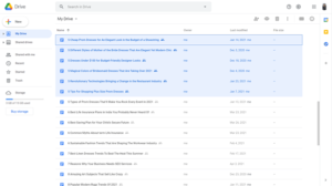 Cómo seleccionar varios archivos en Google Drive - Insider's Gadget